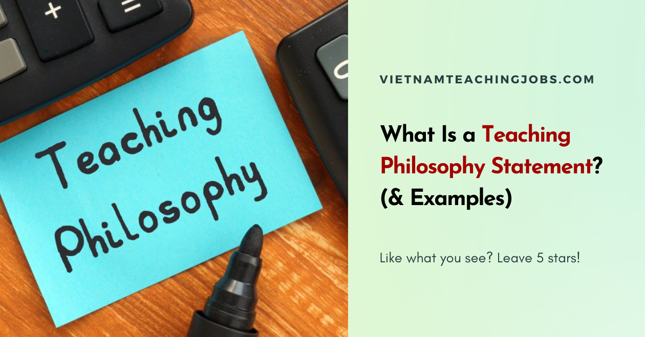 What Is A Teaching Philosophy Statement Examples 